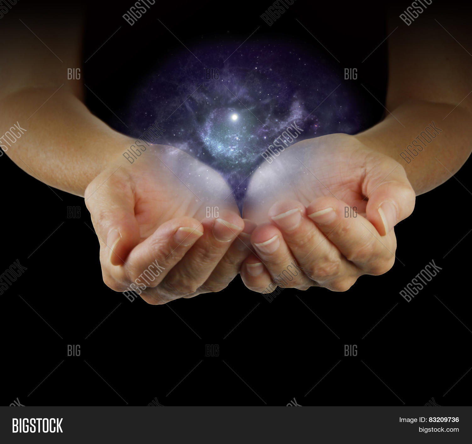 Holding Galaxy Image & Photo (Free Trial) | Bigstock