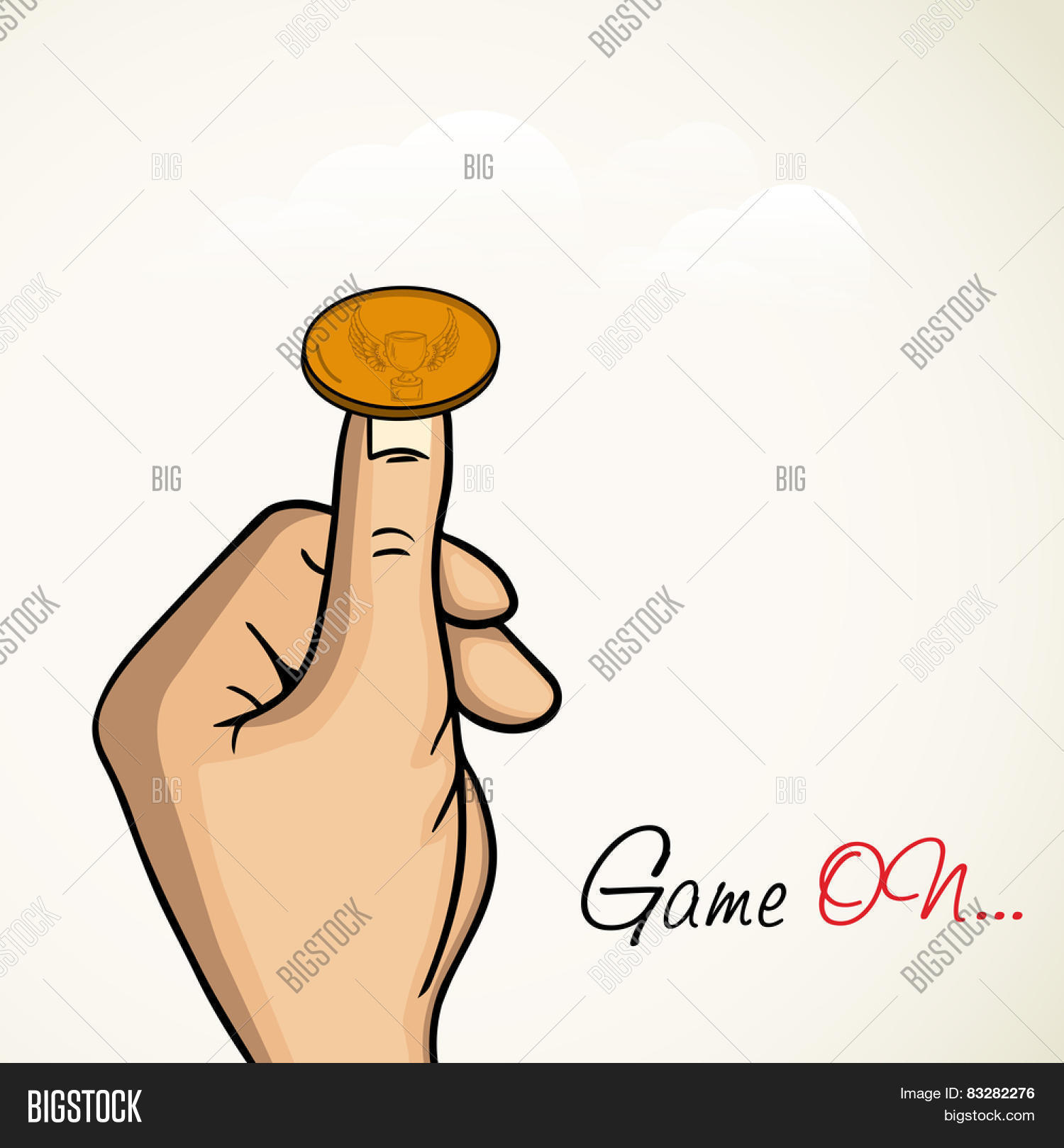 Human Hand Ready Toss Vector & Photo (Free Trial) | Bigstock