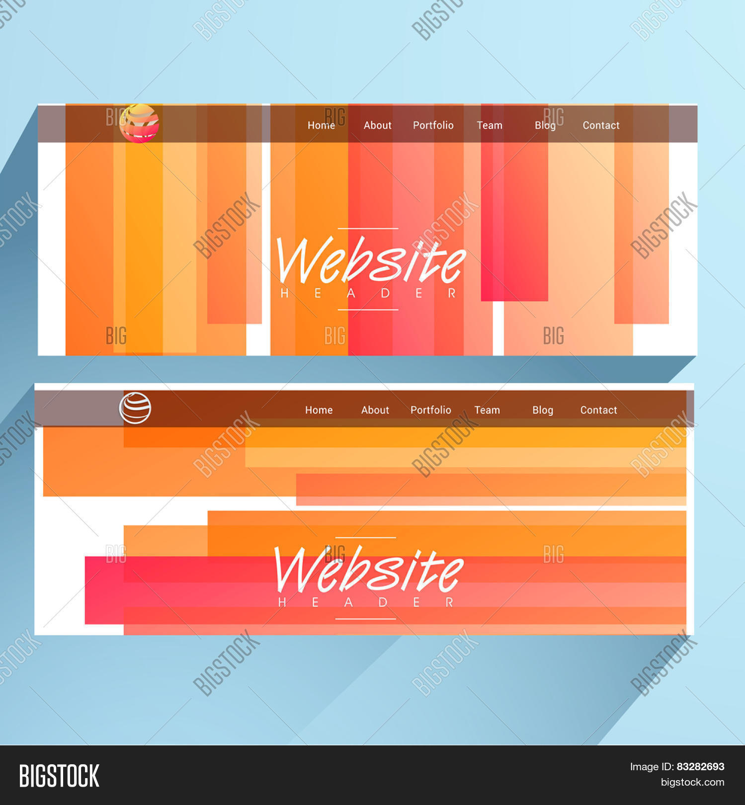 Colorful Website Vector & Photo (Free Trial) | Bigstock