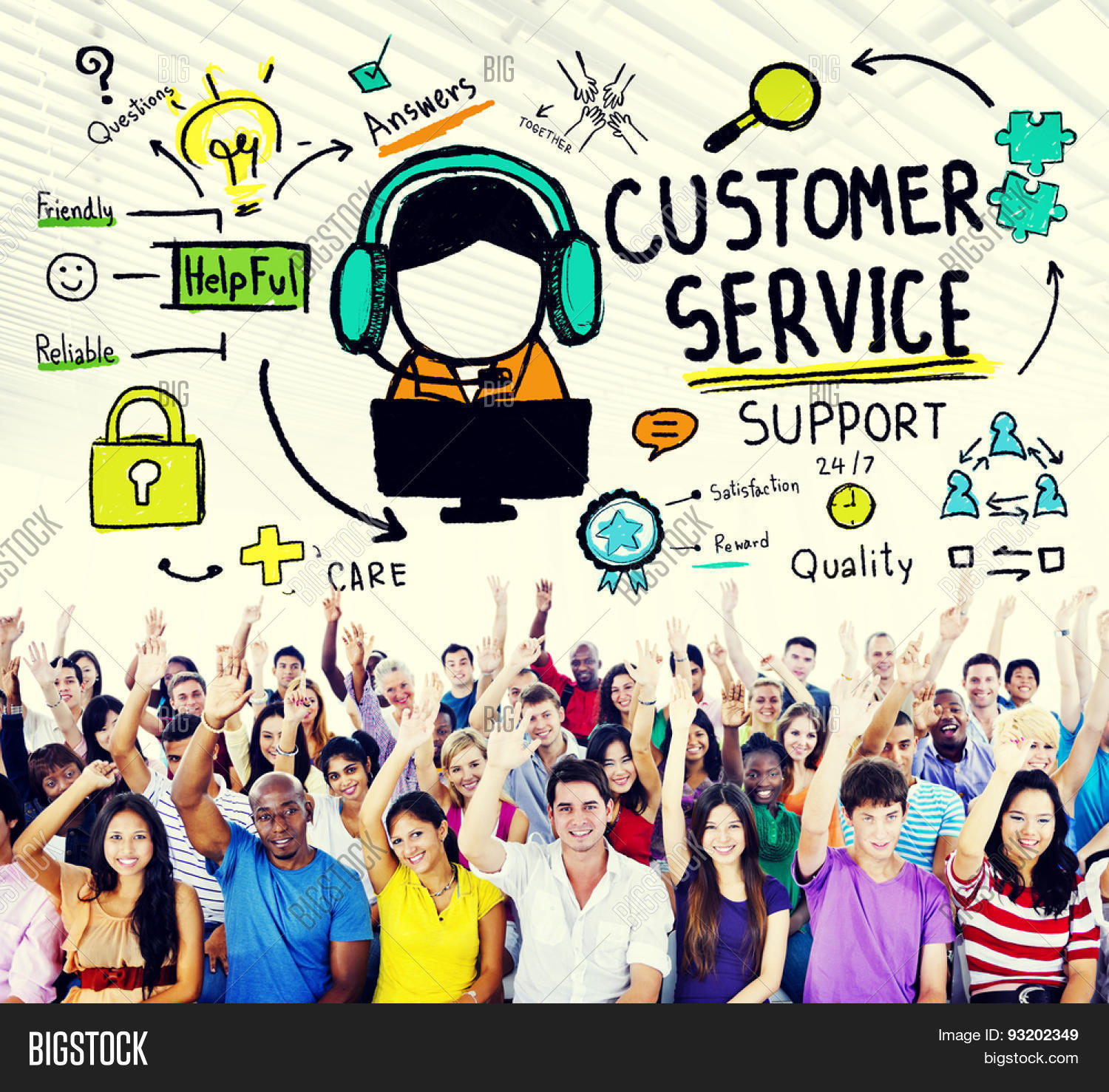 Customer Service Call Image & Photo (Free Trial) | Bigstock
