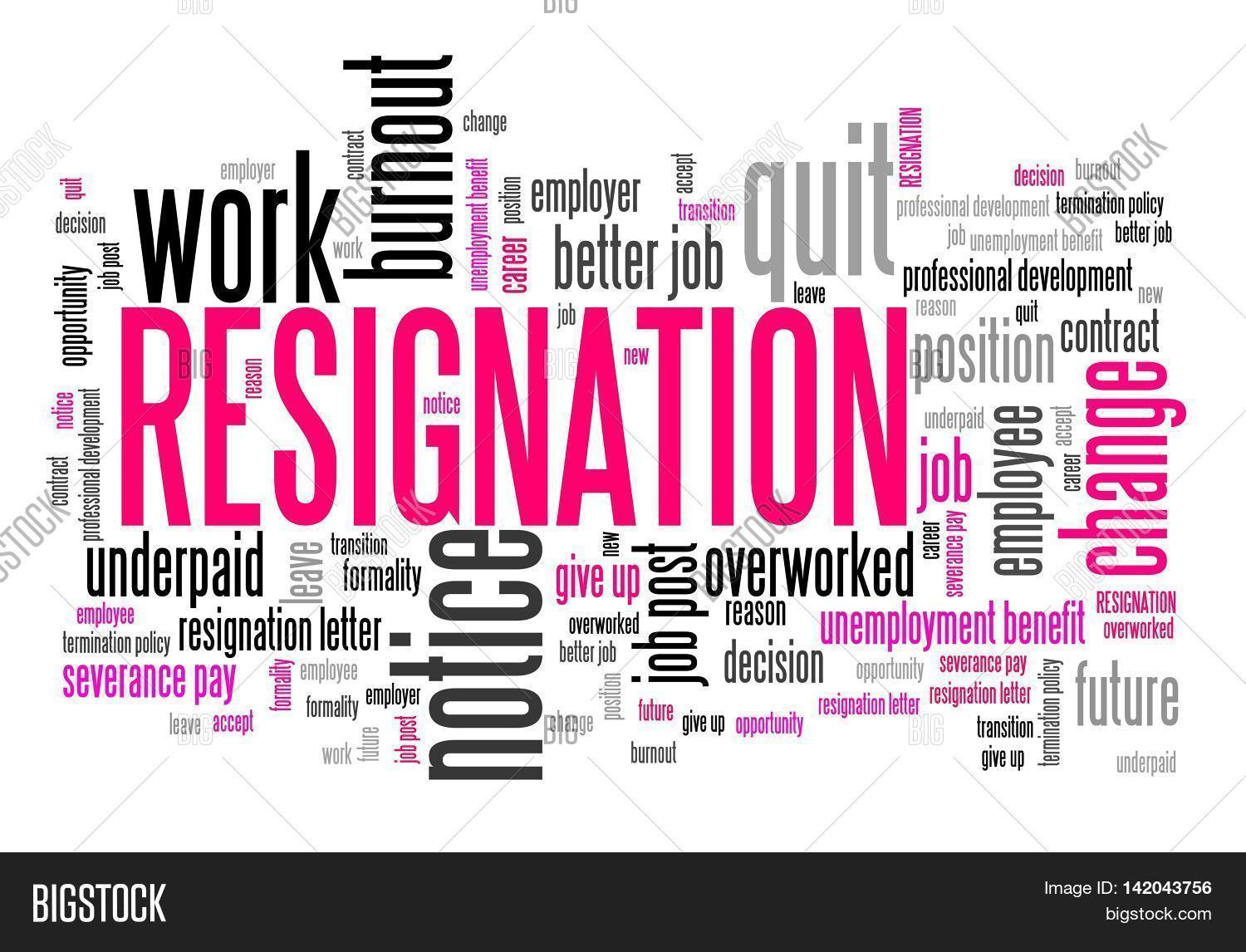Resignation Image & Photo (Free Trial) | Bigstock