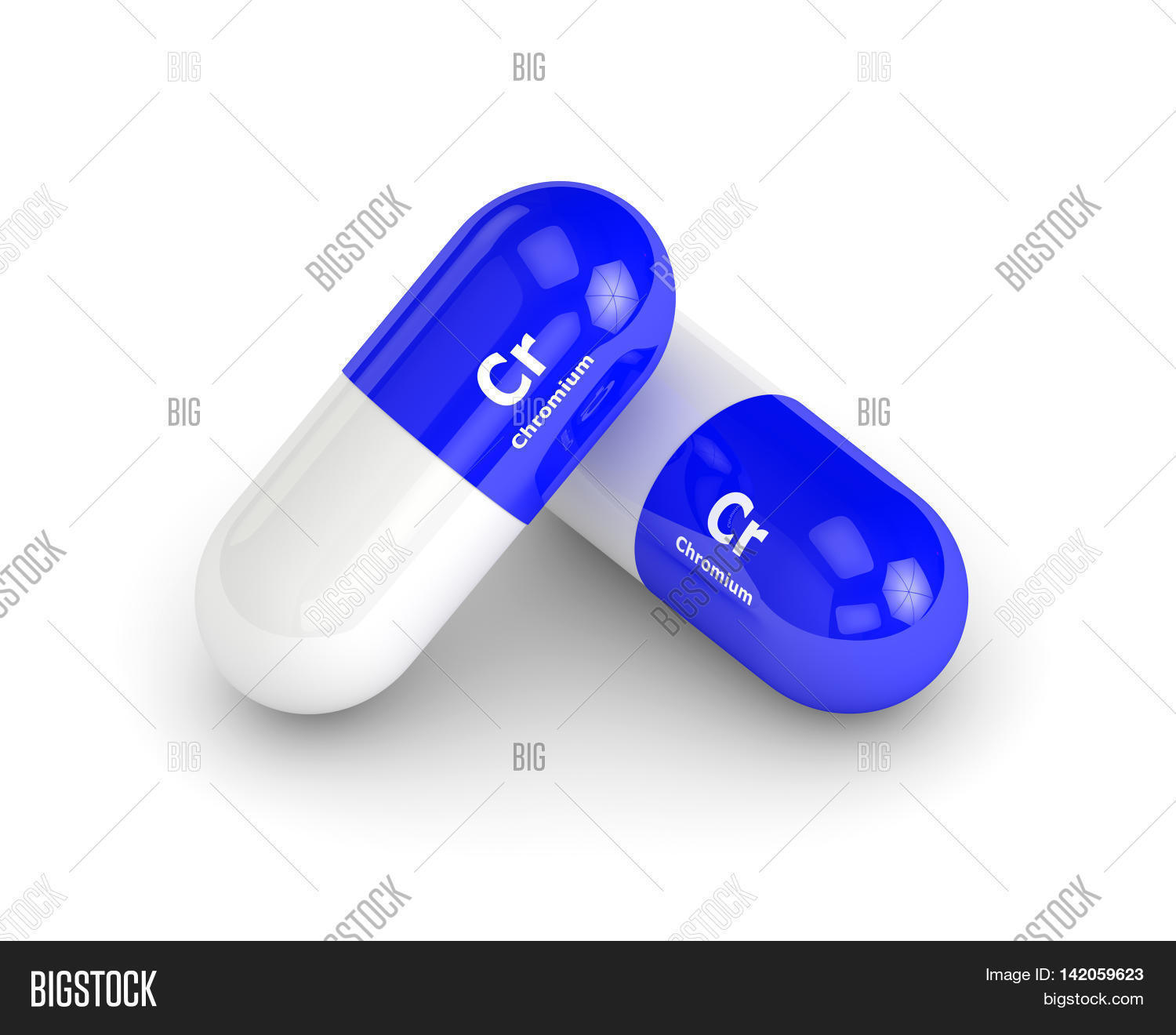 Chromium Pills Lying Image & Photo (Free Trial) | Bigstock