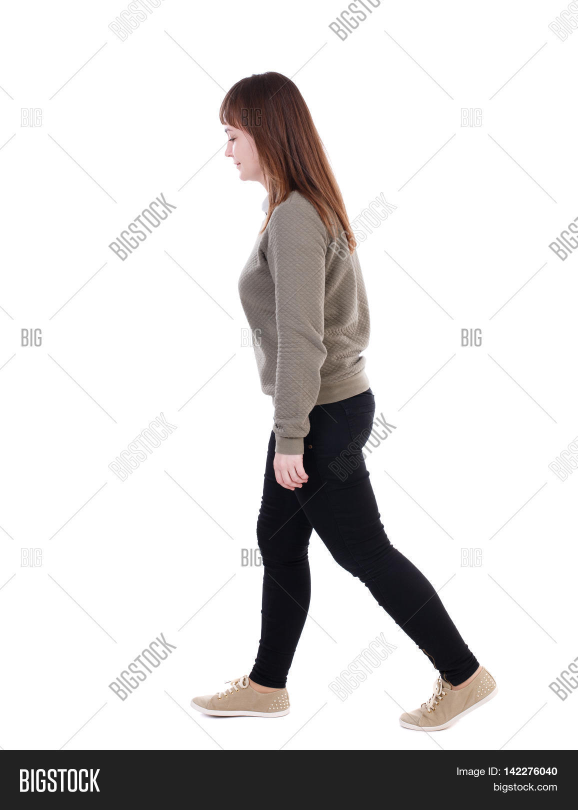 Back View Walking Image & Photo (Free Trial) | Bigstock