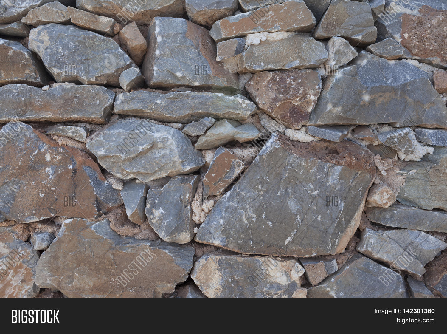 Wall Large Stone Image & Photo (Free Trial) | Bigstock
