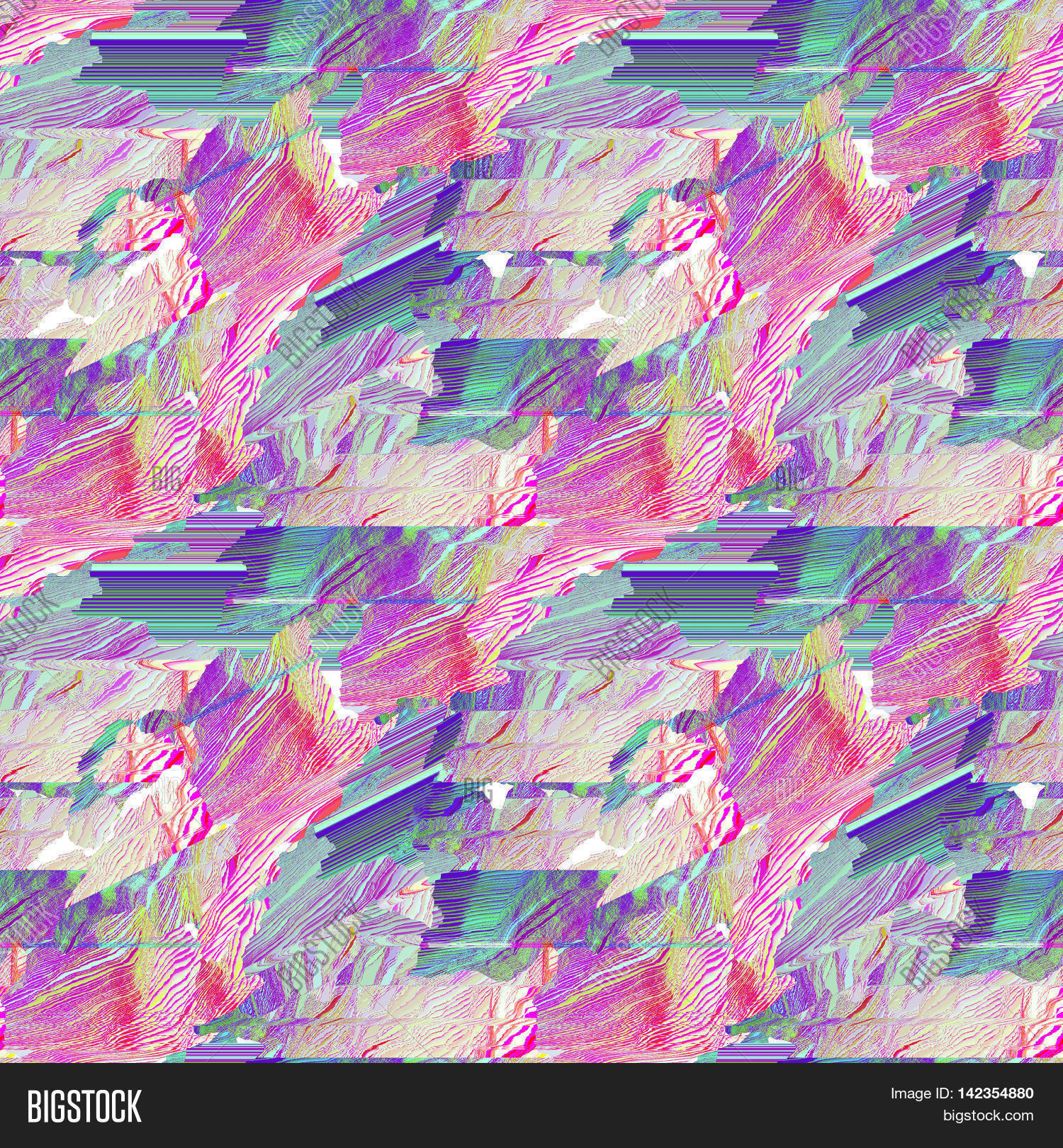 Seamless Glitch Art Image & Photo (Free Trial) | Bigstock