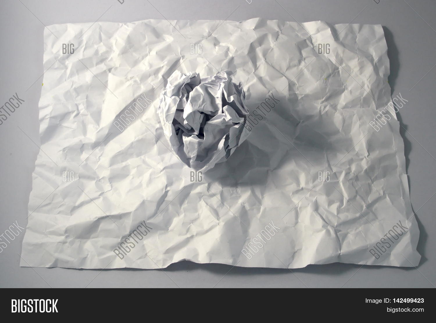 Wrinkled Paper /Paper Image & Photo (Free Trial) | Bigstock