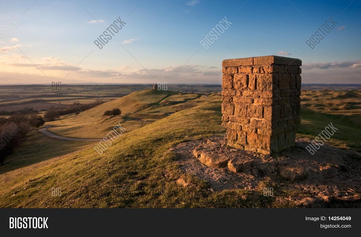 Trig Point Overlooking Image & Photo (Free Trial) | Bigstock