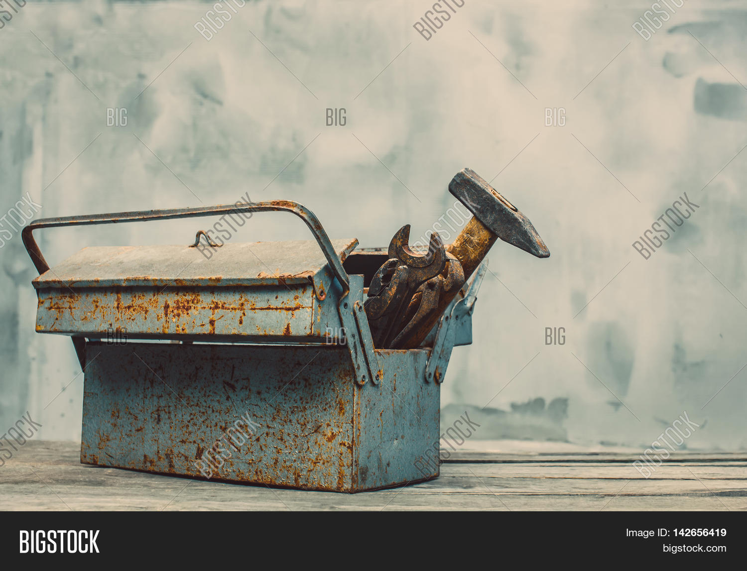 Old Iron Box Tools Image & Photo (Free Trial) | Bigstock