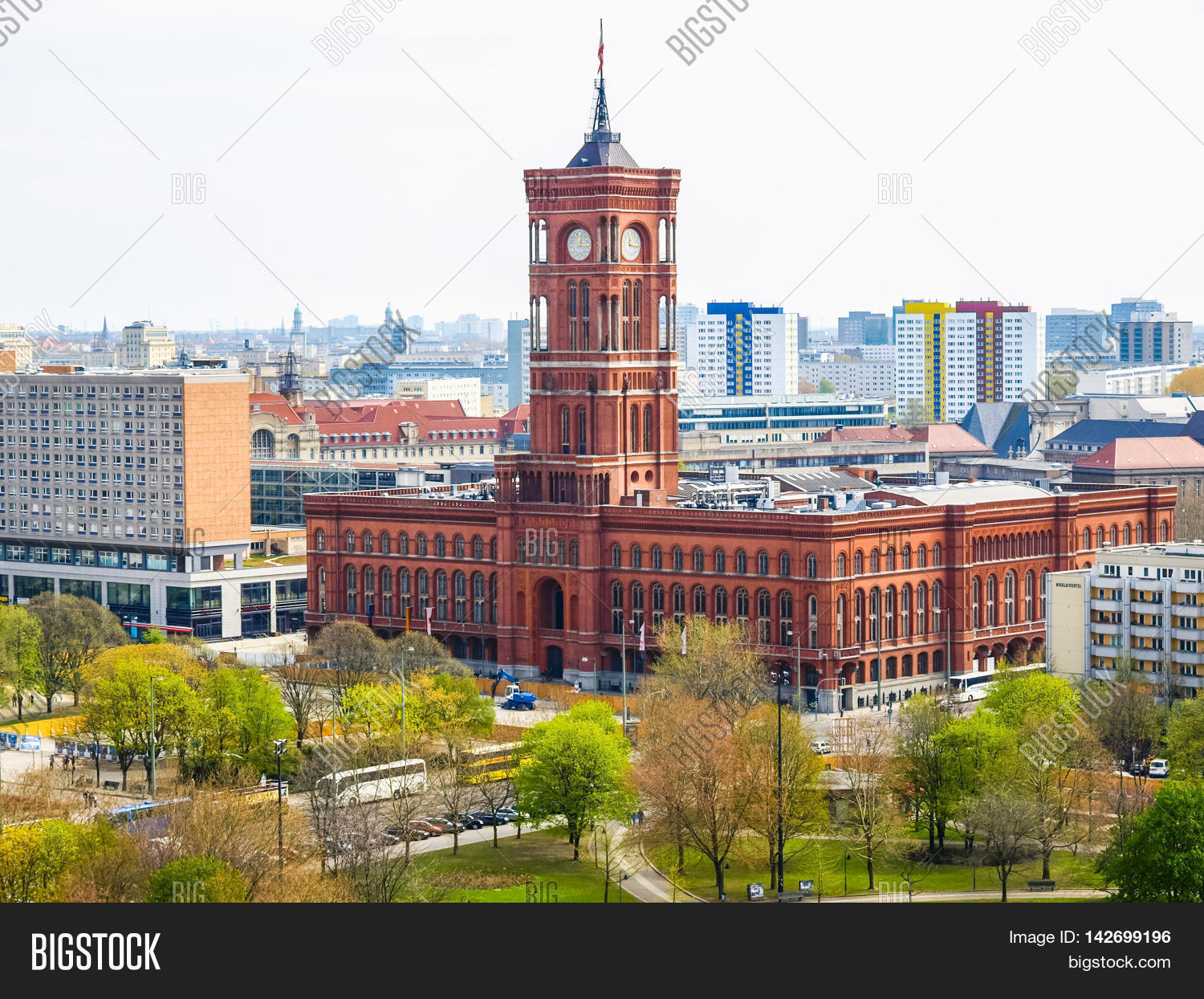 Rotes Rathaus, Berlin Image & Photo (Free Trial) | Bigstock