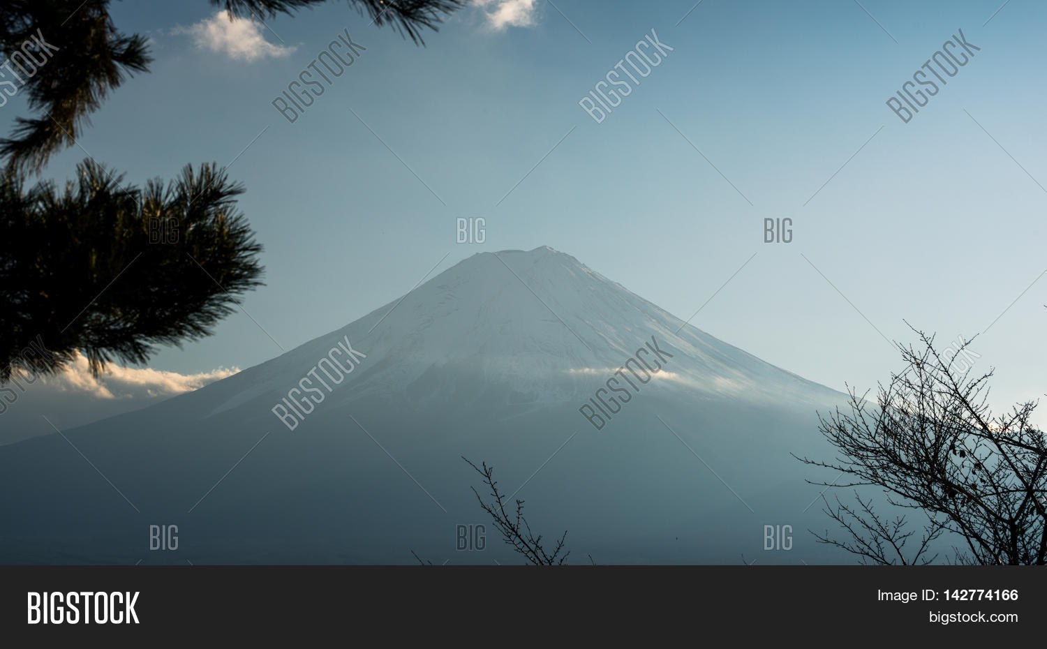 Cloudy Mountain Fuji Image & Photo (Free Trial) | Bigstock