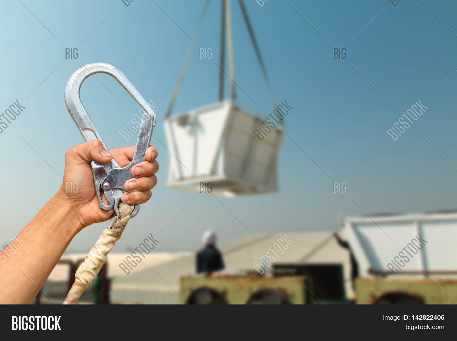 Safety Belt Lock Hand. Image & Photo (Free Trial) | Bigstock