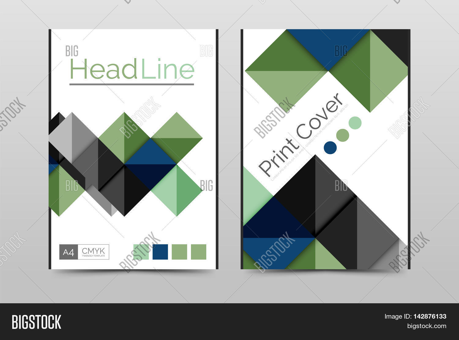 Geometric Brochure Image & Photo (Free Trial) | Bigstock