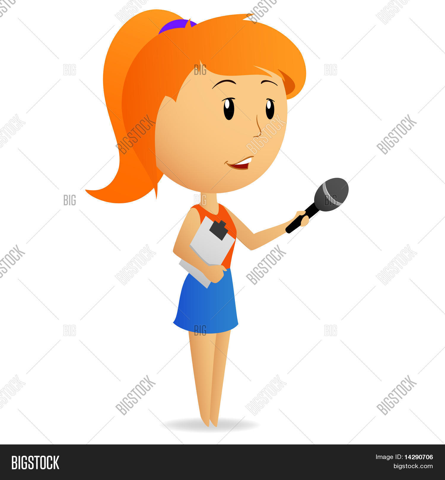 Cartoon Girl Female Vector & Photo (Free Trial) | Bigstock