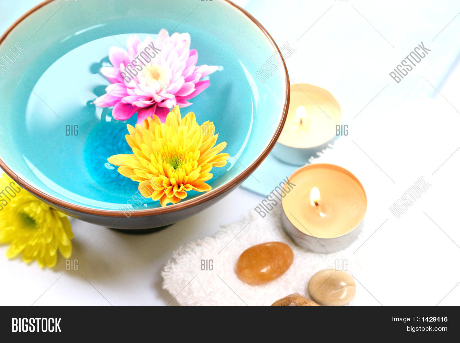 Water Candle Therapy Image & Photo (Free Trial) | Bigstock