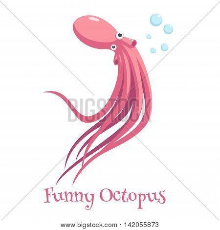 Cartoon Octopus Vector & Photo (Free Trial) | Bigstock