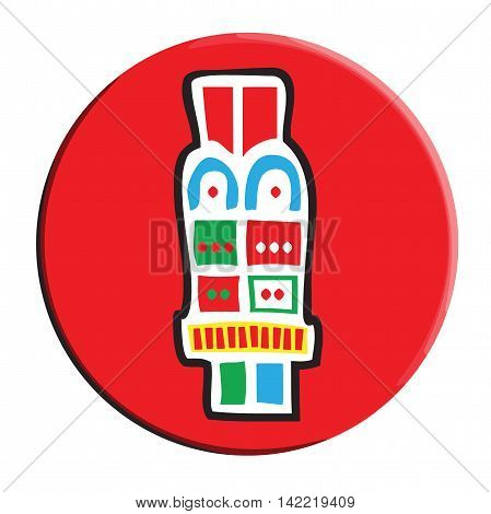 Aztec Calendar Symbol Vector & Photo (Free Trial) | Bigstock