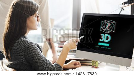 3D Creativity Illusion Image & Photo (Free Trial) | Bigstock