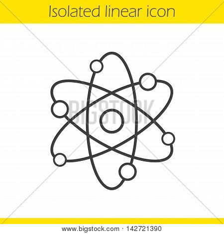 Atom Structure Linear Vector & Photo (Free Trial) | Bigstock