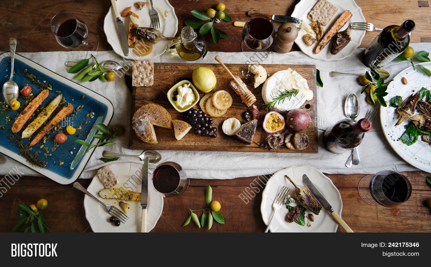 Rustic Style Dinner Image & Photo (Free Trial) | Bigstock