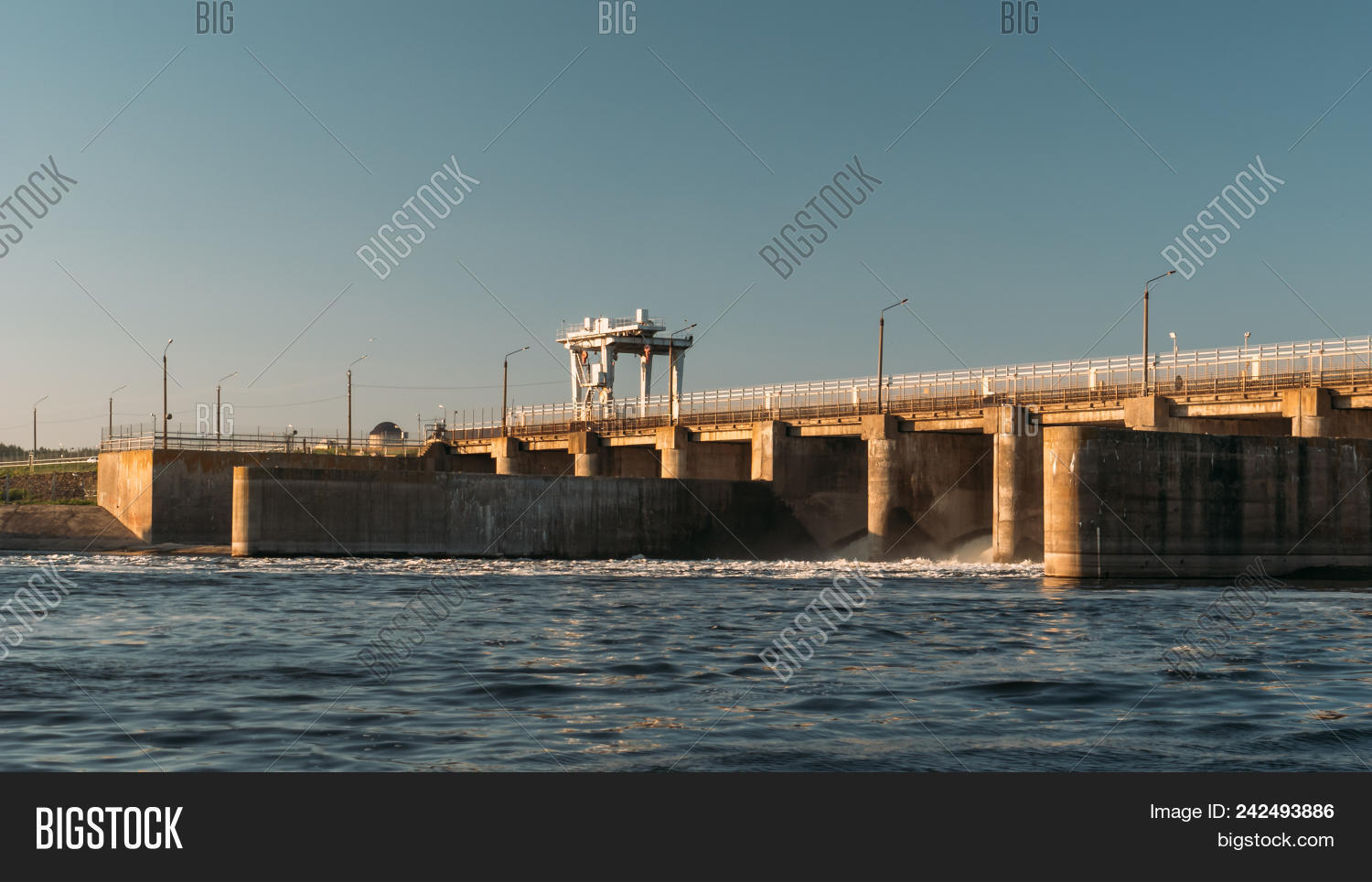 Hydro Dam Water Image & Photo (Free Trial) | Bigstock