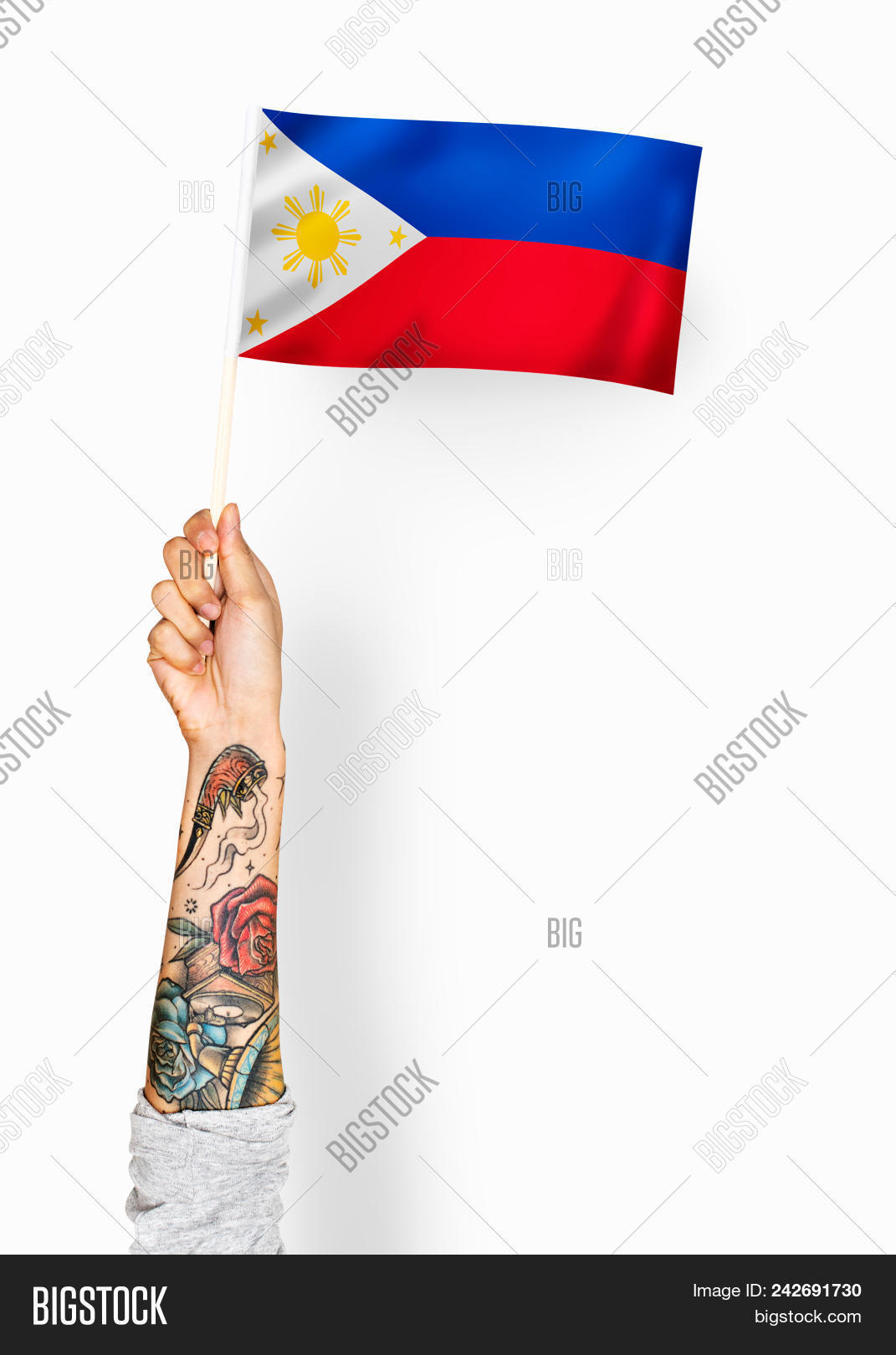 Person Waving Flag Image & Photo (Free Trial) | Bigstock
