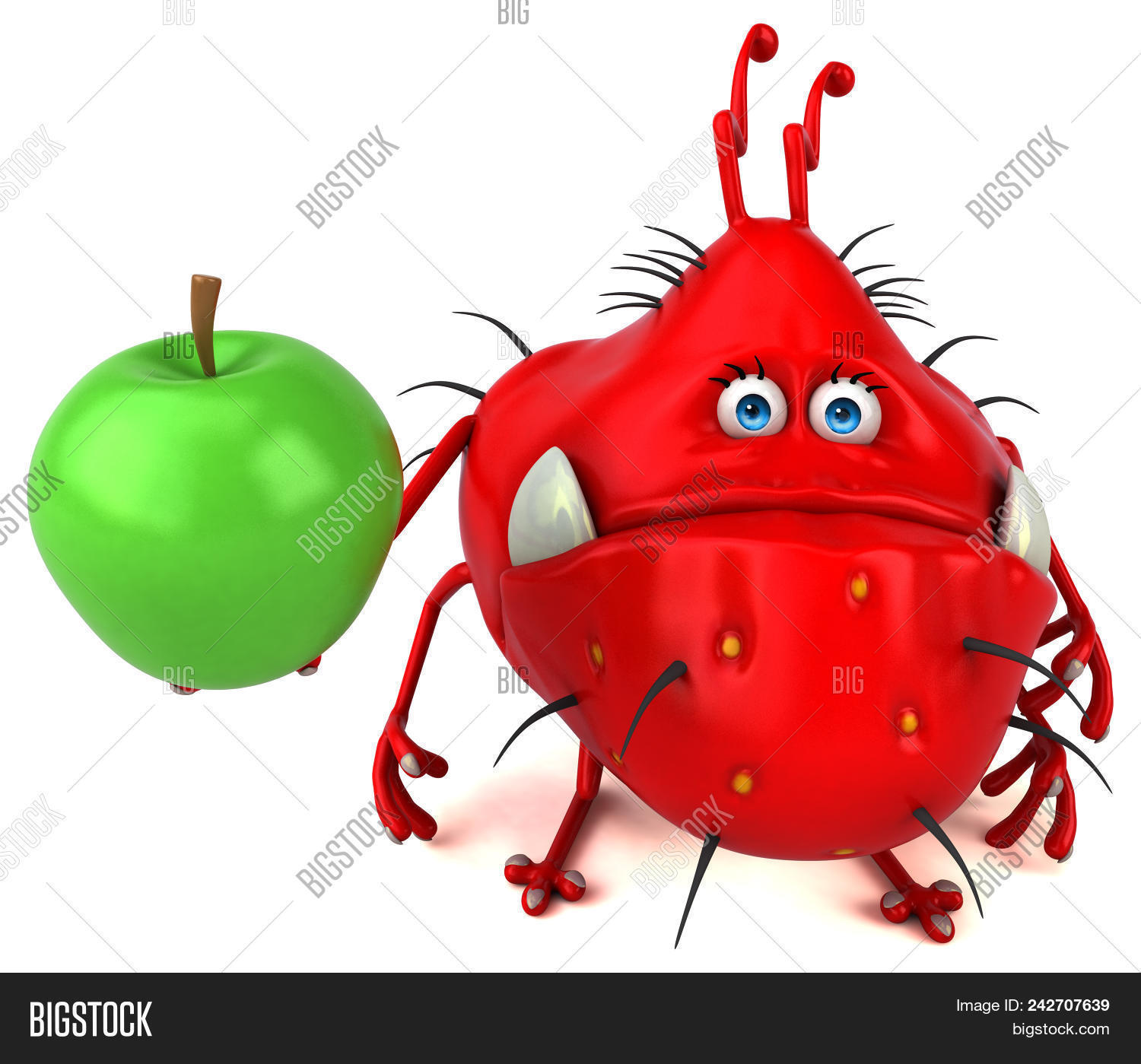 Fun Germ - 3D Image & Photo (Free Trial) | Bigstock