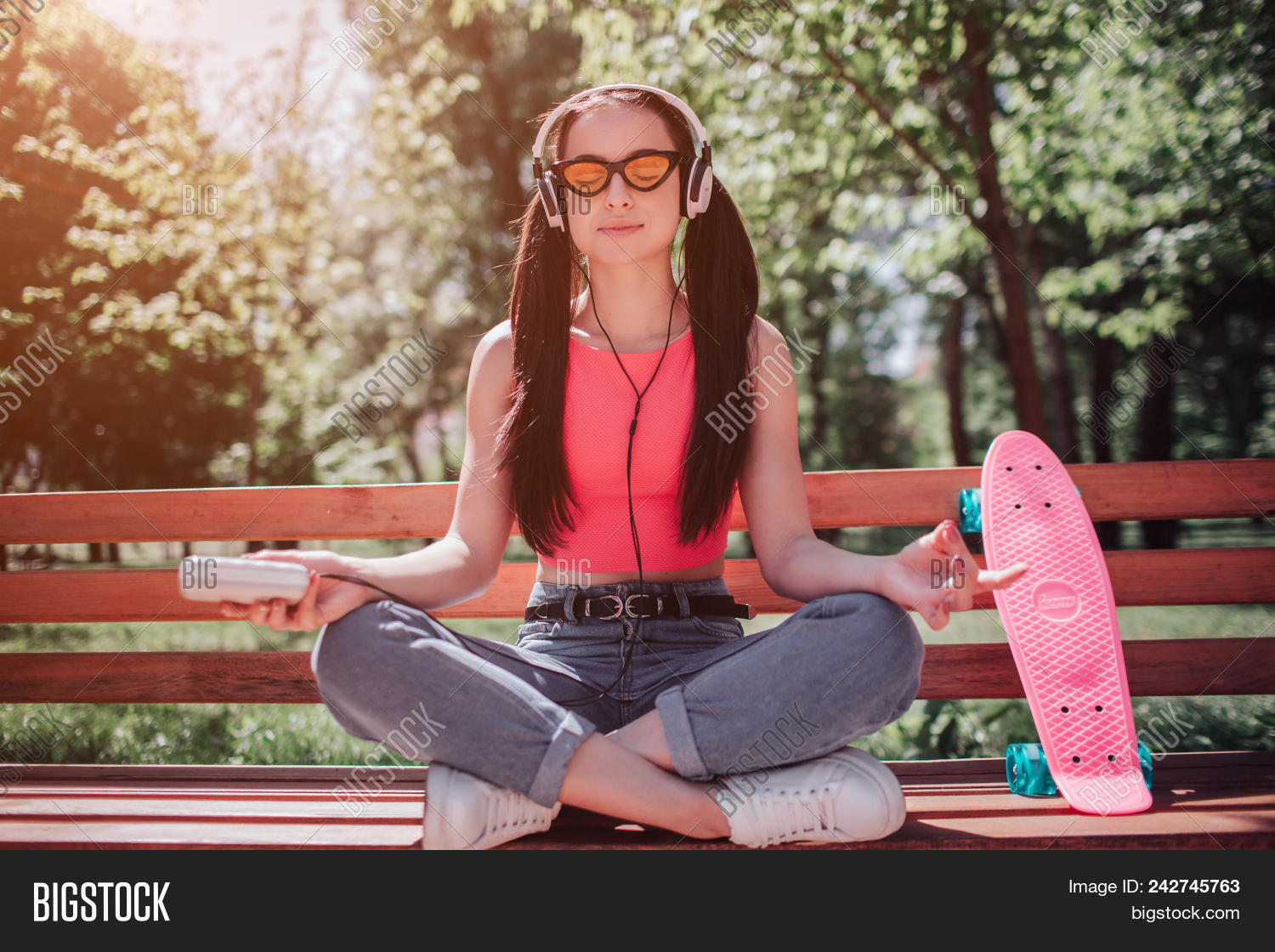 Calm Relaxed Girl Image & Photo (Free Trial) | Bigstock