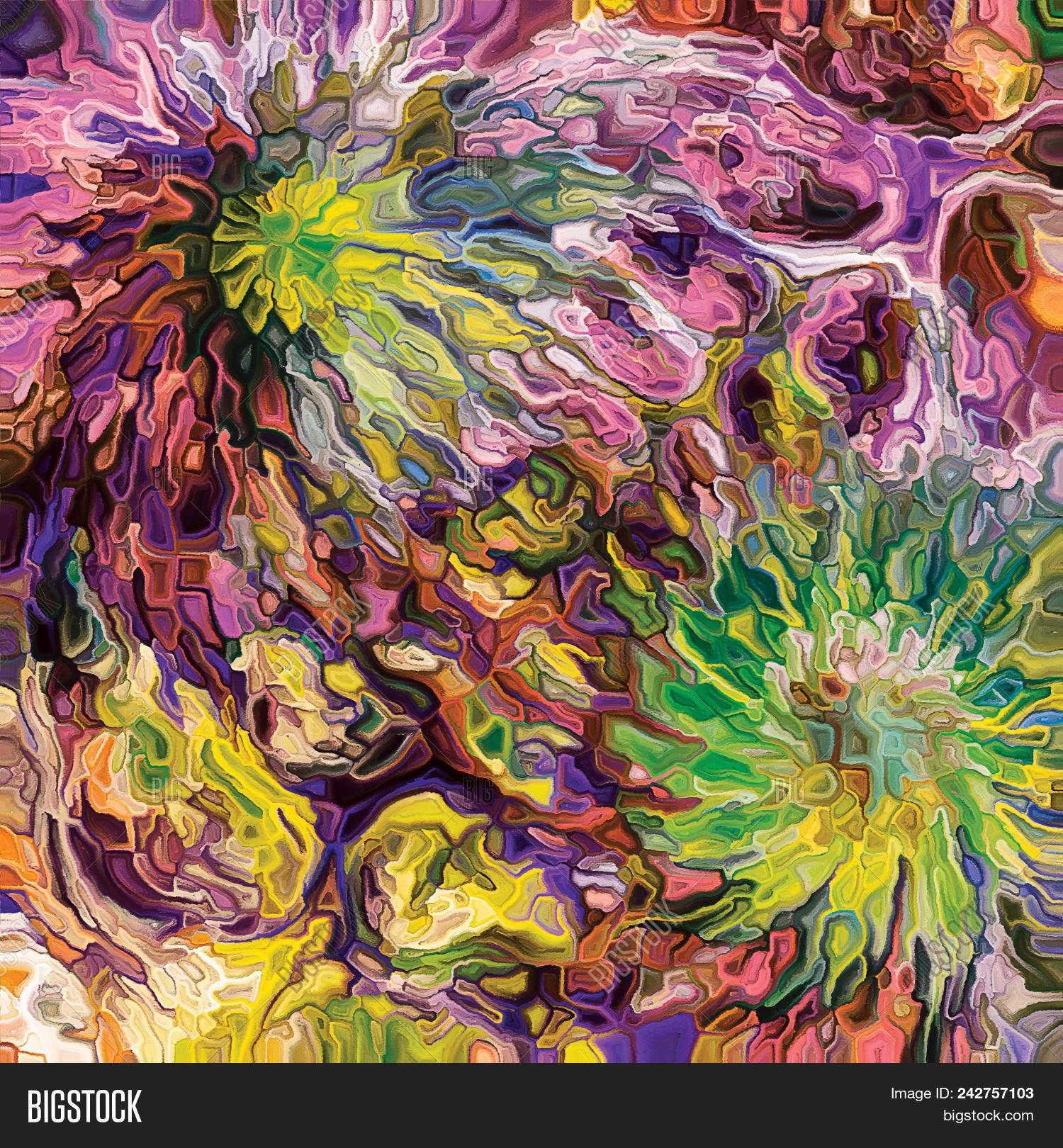 Mosaic Paint Image & Photo (Free Trial) | Bigstock