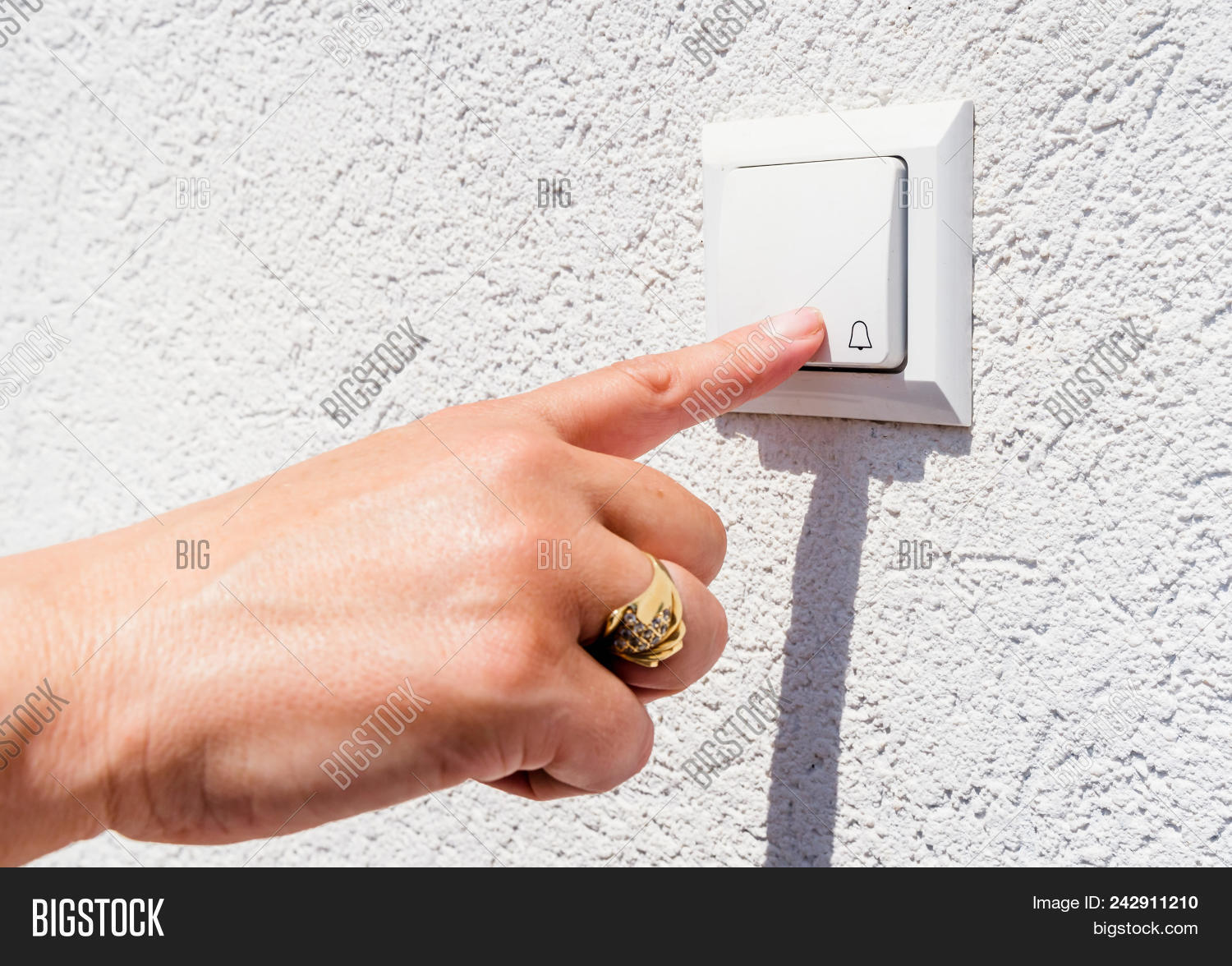 Hand Ringing On Image & Photo (Free Trial) | Bigstock