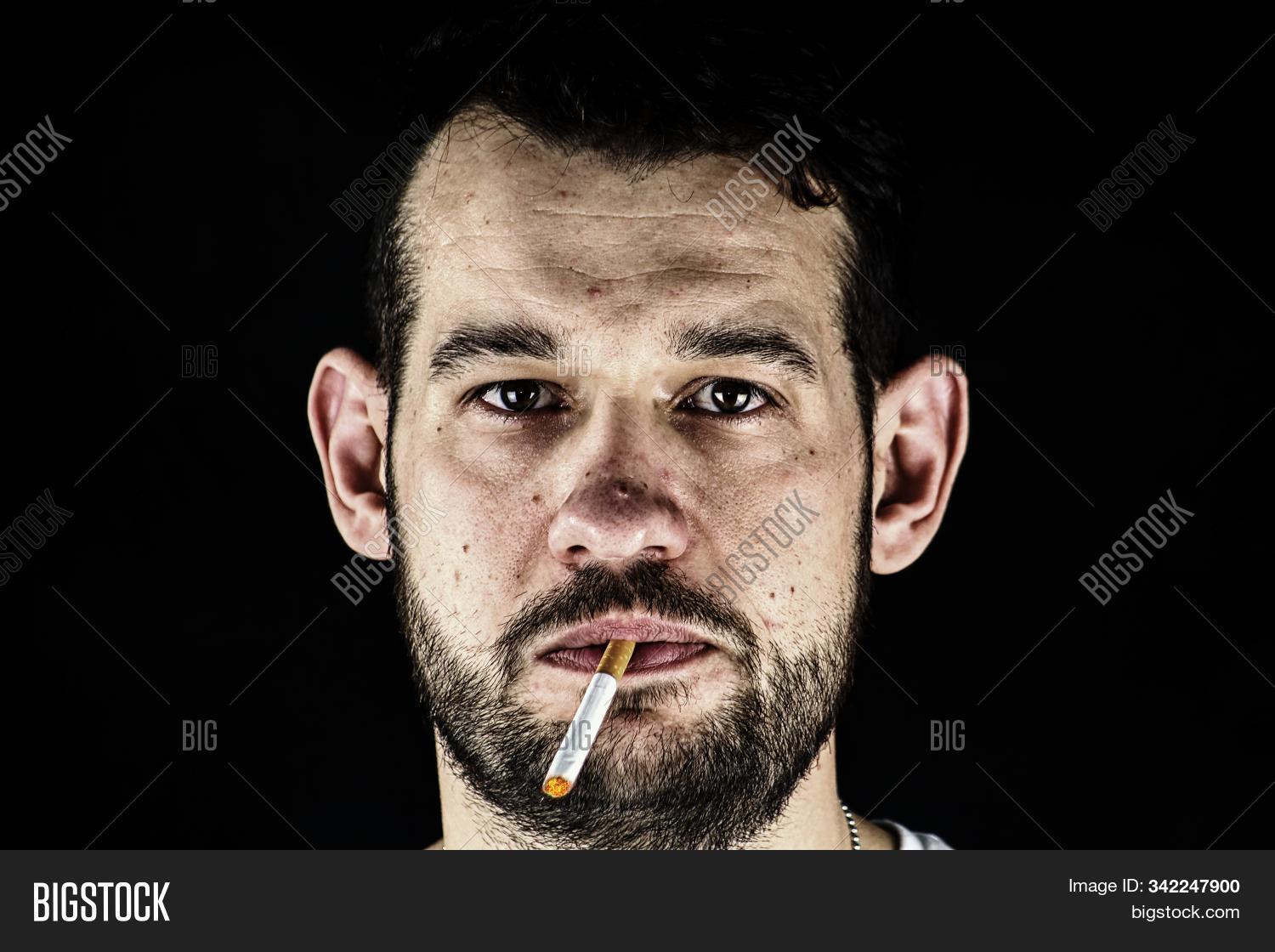 Male Face Burning Image & Photo (Free Trial) | Bigstock