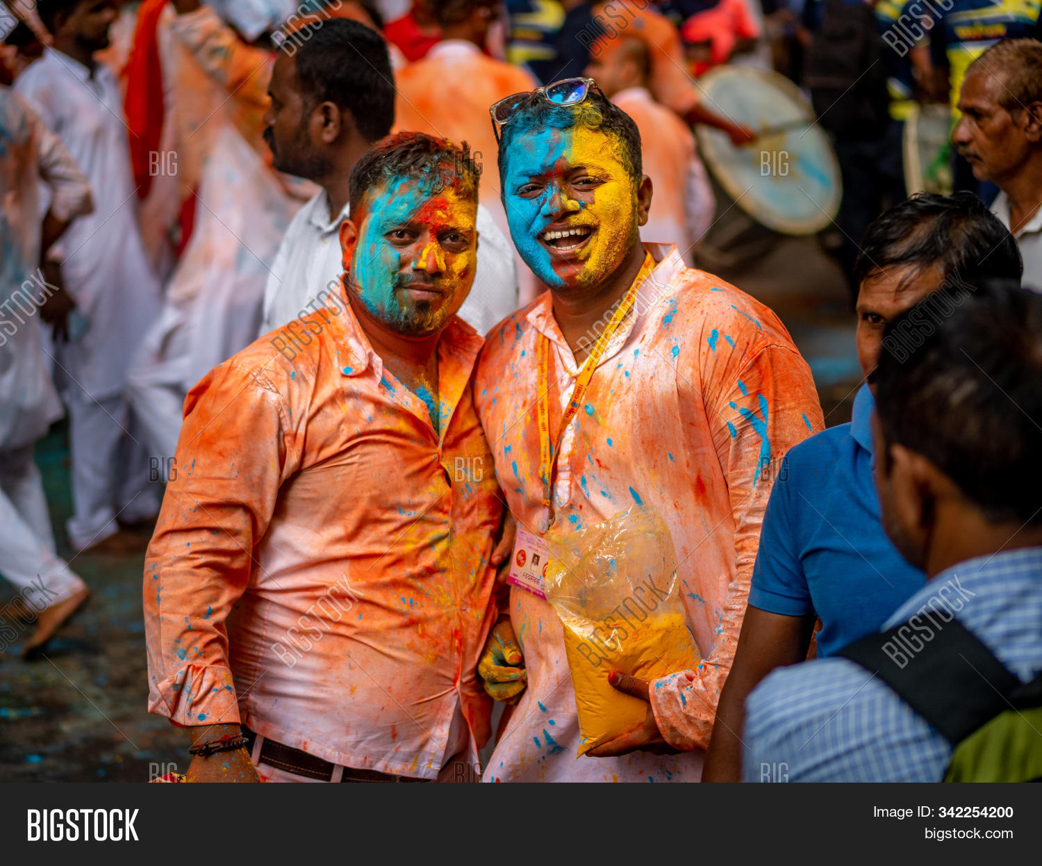 Devotees Dancing Bid Image & Photo (Free Trial) | Bigstock