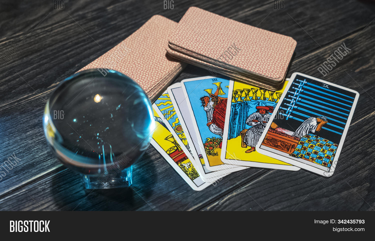 Tarot Cards Magic Ball Image & Photo (Free Trial) | Bigstock