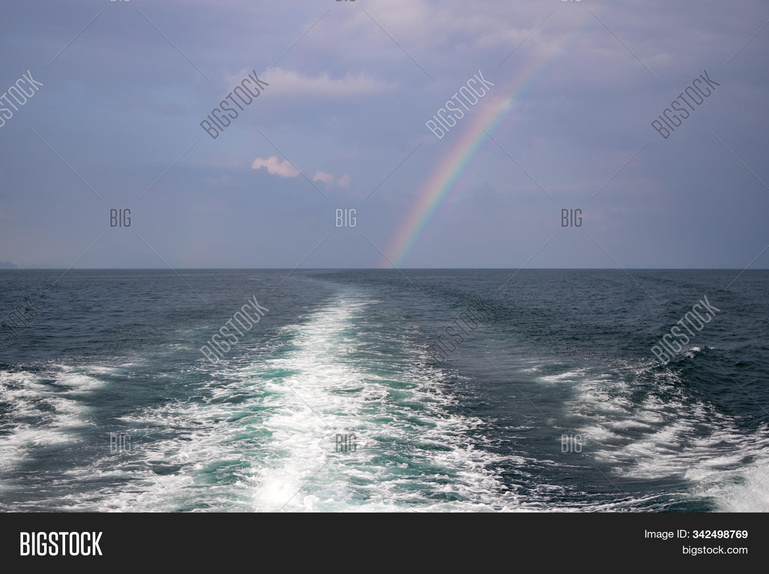 Waves Boat Sailing Image & Photo (Free Trial) | Bigstock
