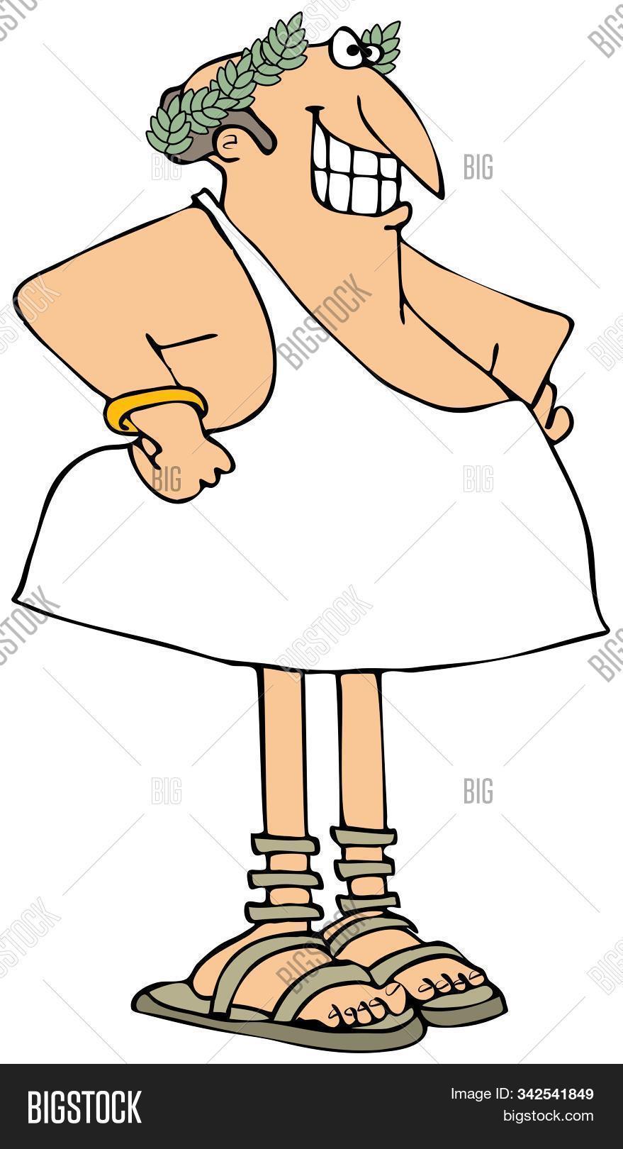 Illustration Roman Man Image & Photo (Free Trial) | Bigstock