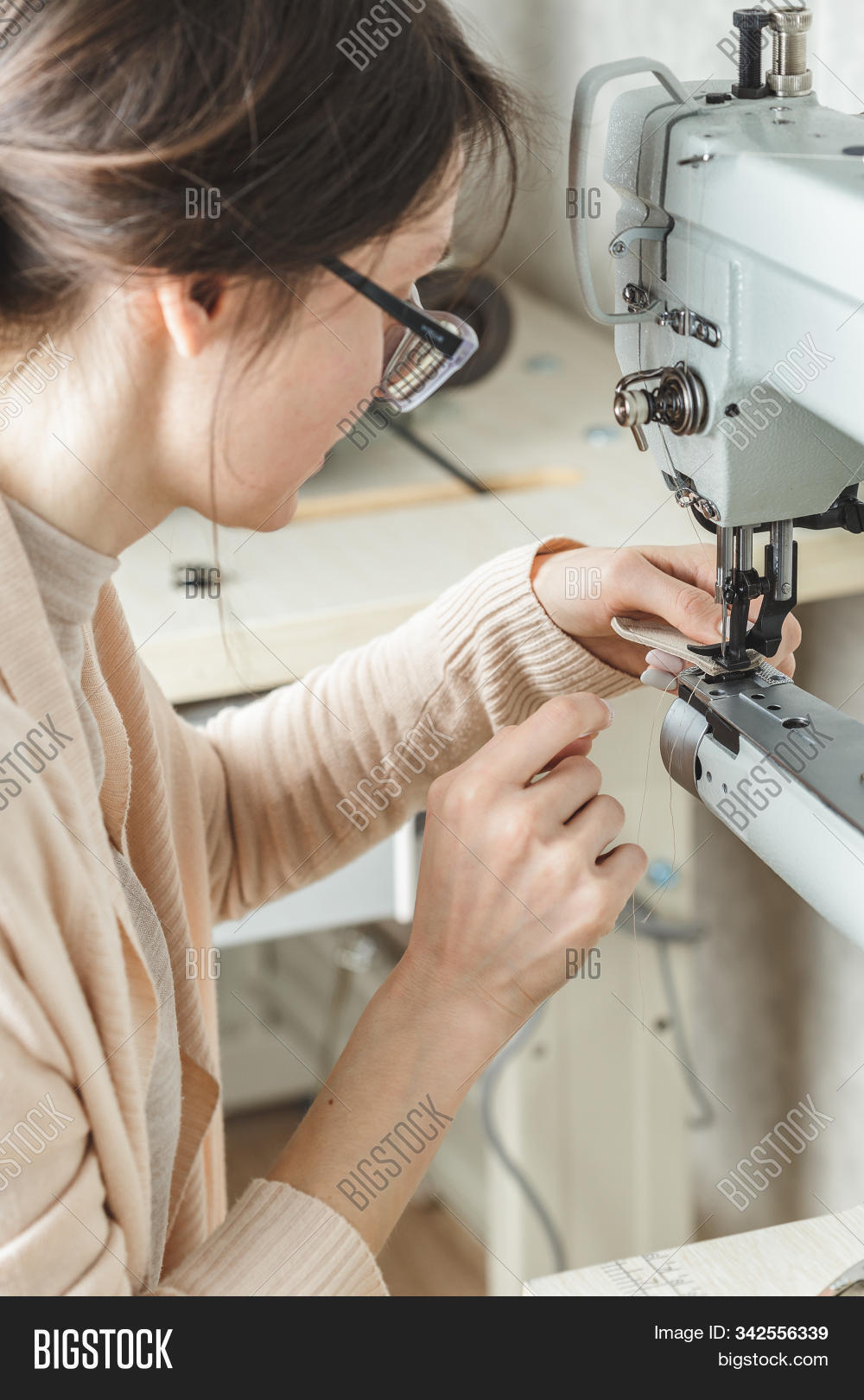 Woman Stitching Image & Photo (Free Trial) | Bigstock