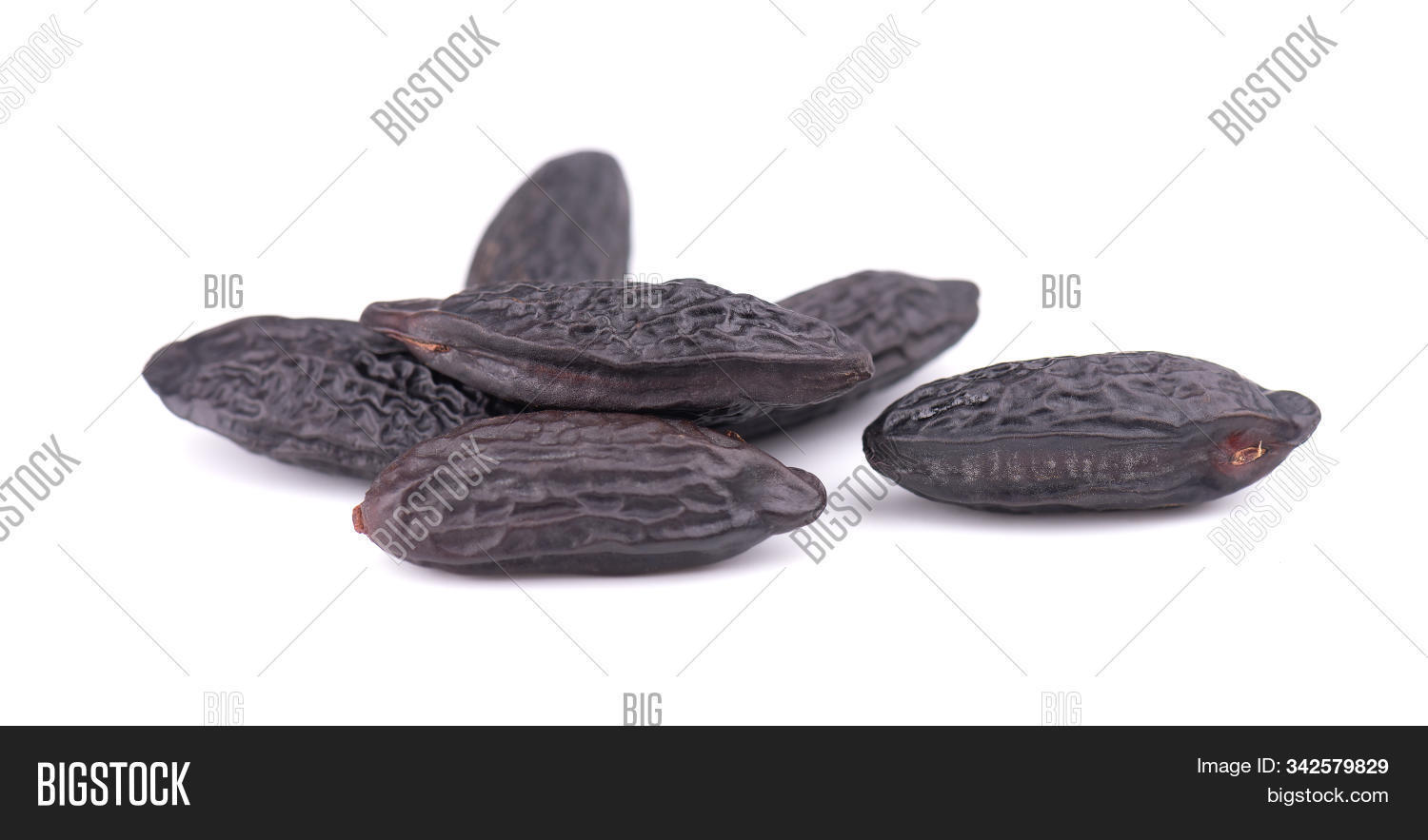 Tonka Beans Isolated Image & Photo (Free Trial) | Bigstock