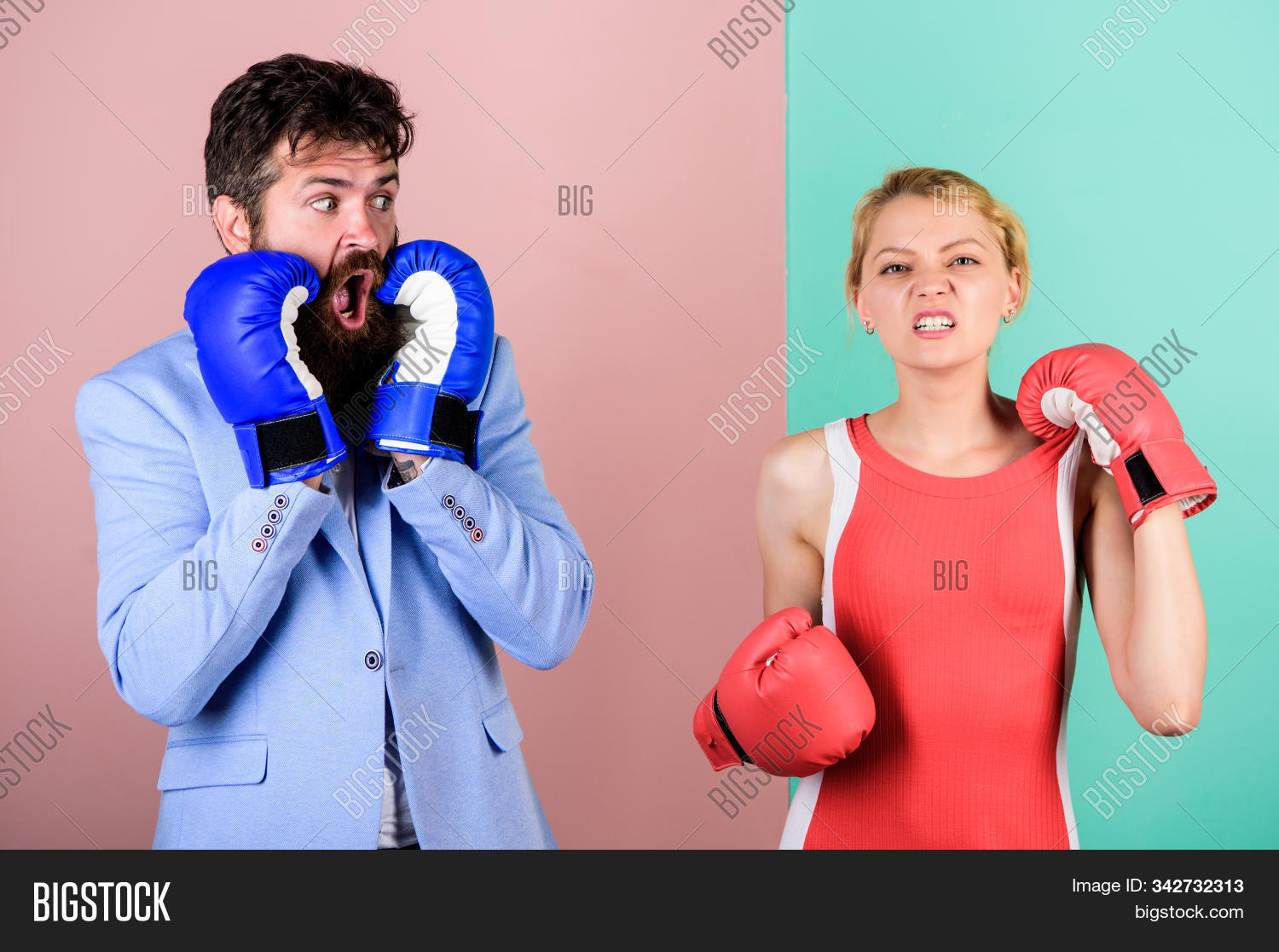 Fight Your Happiness. Image & Photo (Free Trial) | Bigstock