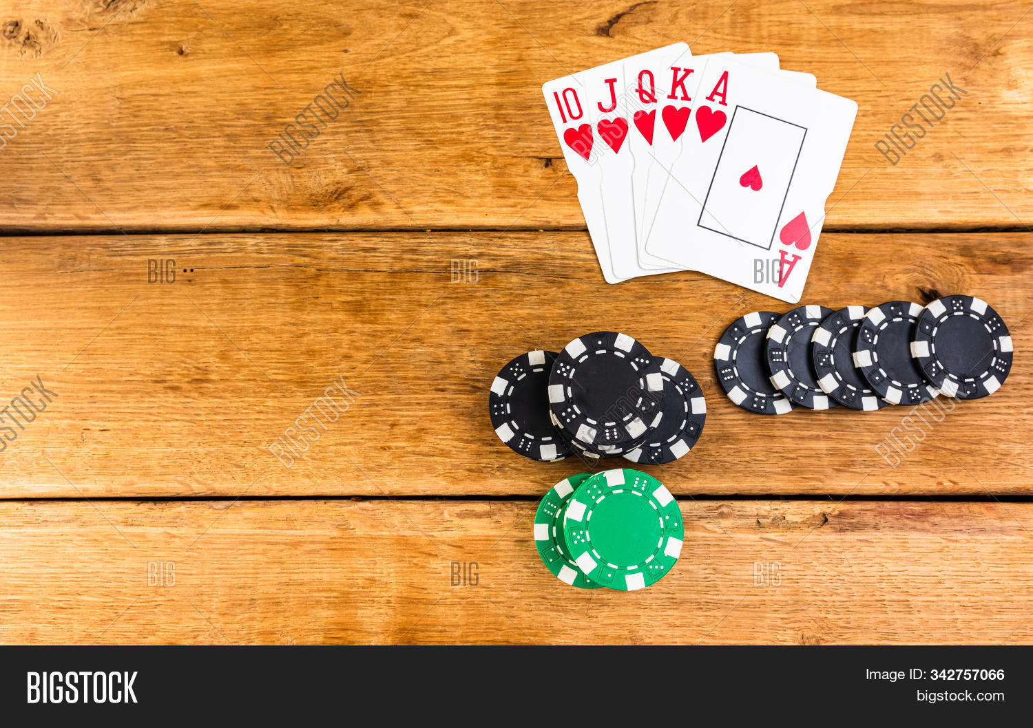 Stacks Poker Chips Image & Photo (Free Trial) | Bigstock