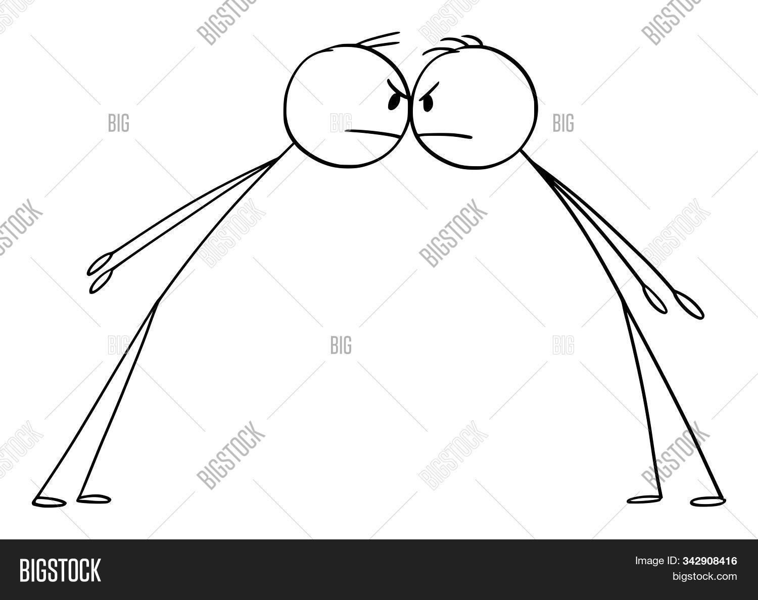 Cartoon Stick Figure Image & Photo (Free Trial) | Bigstock