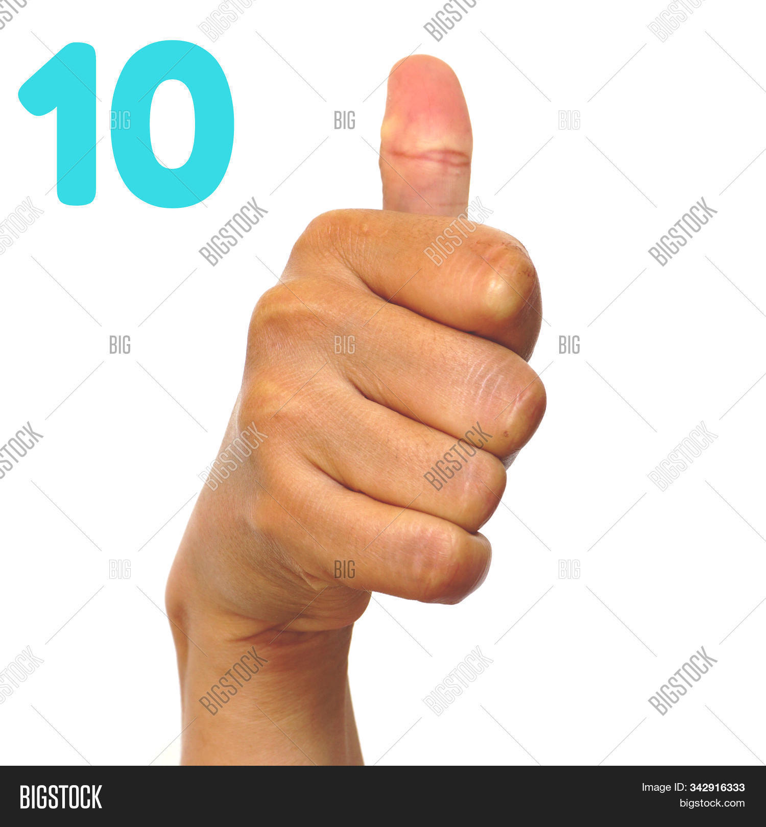 Sign Language Number Image & Photo (Free Trial) | Bigstock