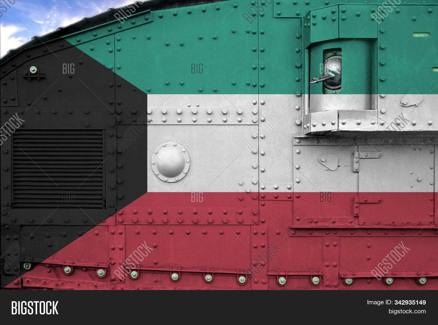 Kuwait Flag Depicted Image & Photo (Free Trial) | Bigstock