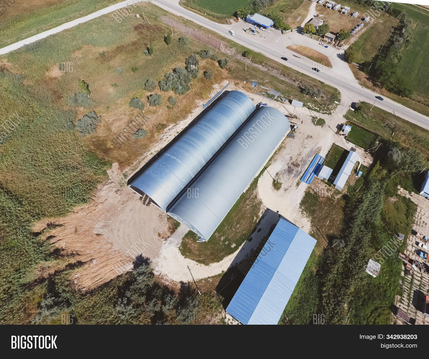 Top View Hangars. Image & Photo (Free Trial) | Bigstock