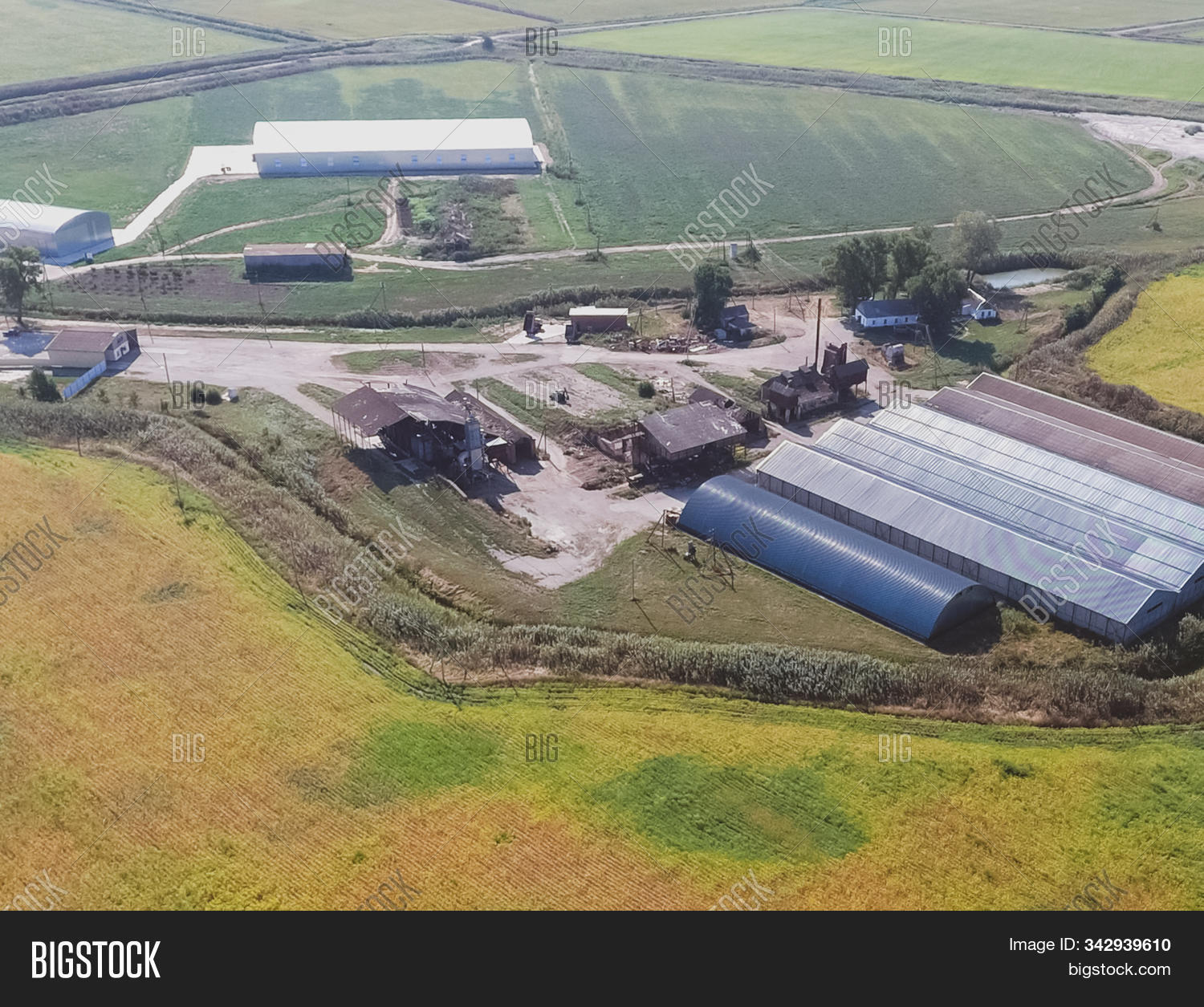 Top View Hangars. Image & Photo (Free Trial) | Bigstock