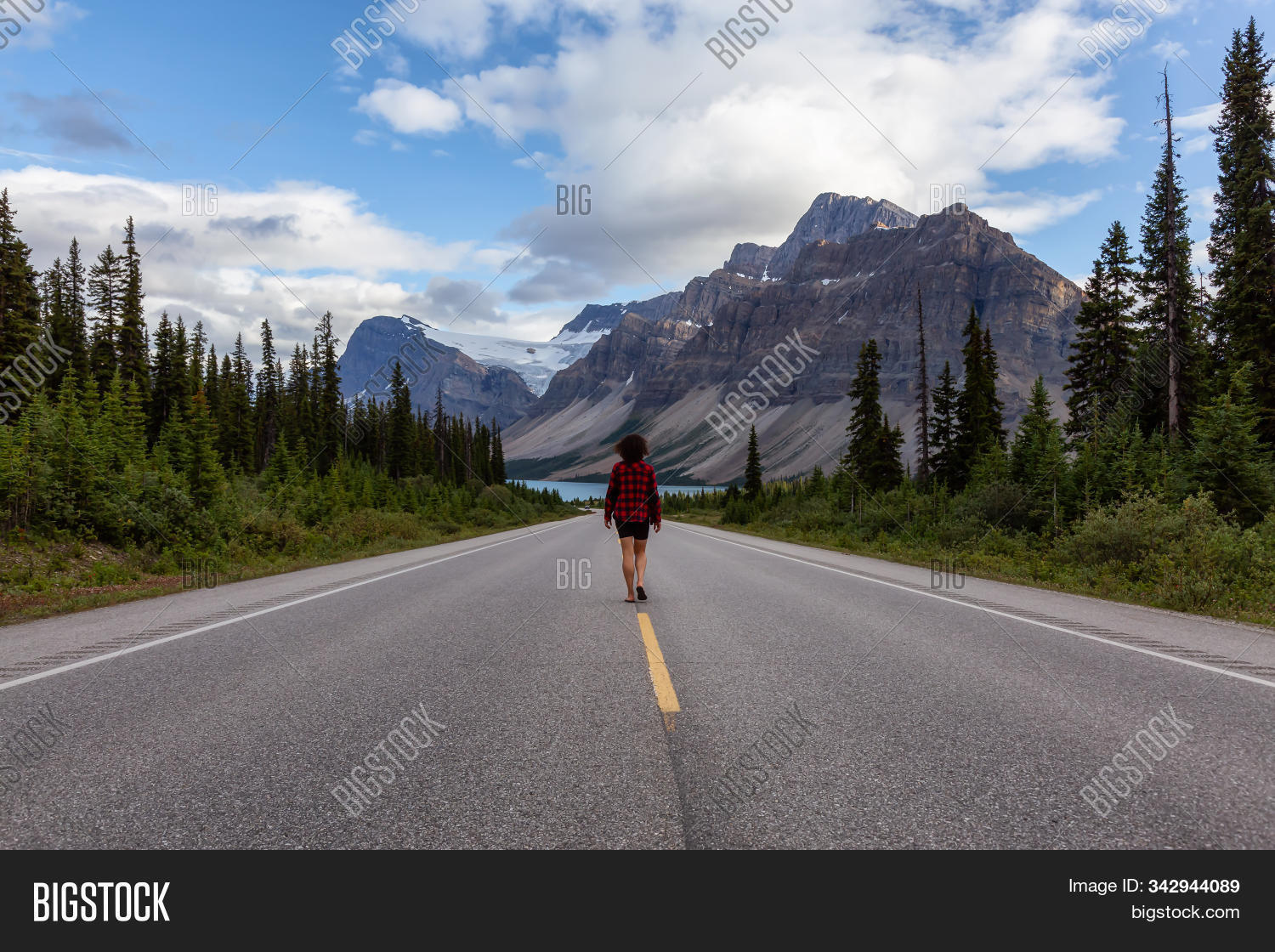 Girl Walking Down Image & Photo (Free Trial) | Bigstock