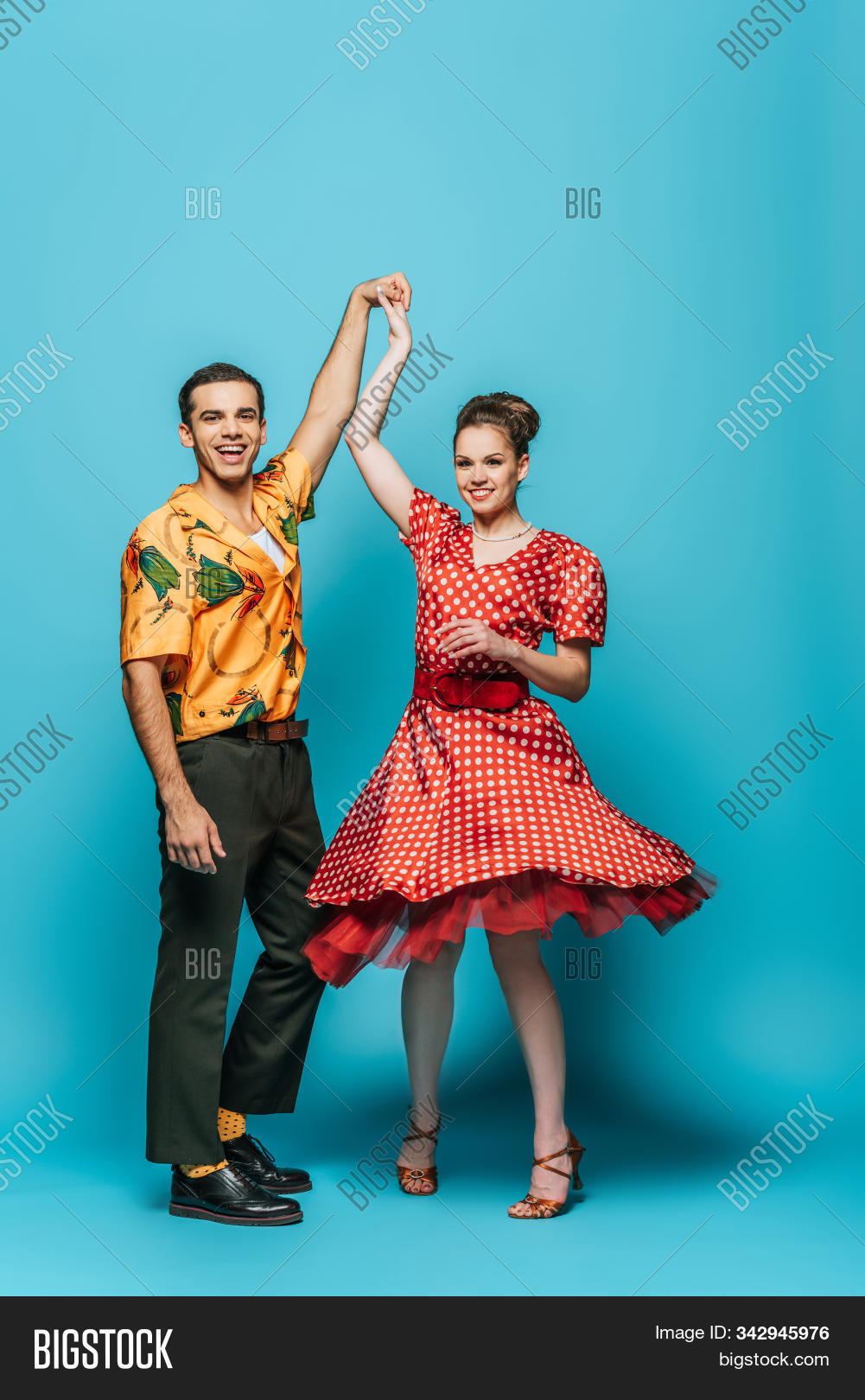 Happy Dancers Holding Image & Photo (Free Trial) | Bigstock