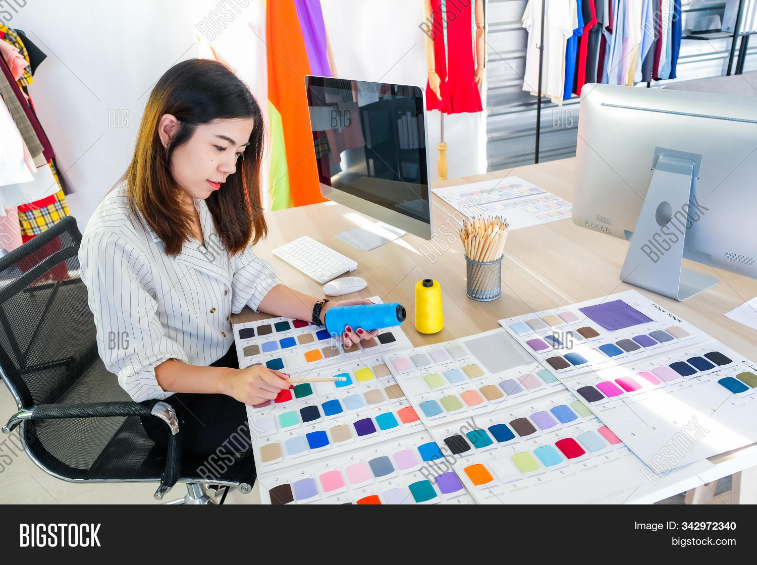 Designer Designing By Image & Photo (Free Trial) | Bigstock