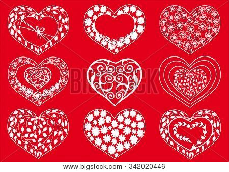 Hand Drawn Heart Shape Vector Design Images, Illustrations & Vectors ...