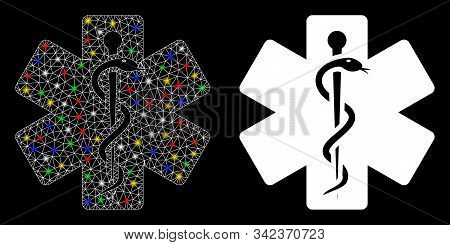 Glowing Mesh Life Vector & Photo (Free Trial) | Bigstock