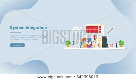 System Integration Vector & Photo (Free Trial) | Bigstock