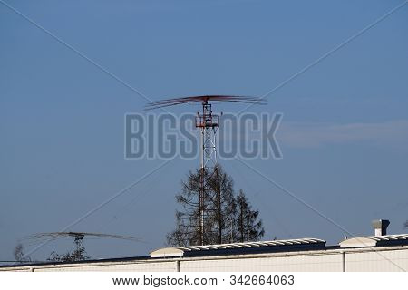 Antenna Airport, Radar Image & Photo (Free Trial) | Bigstock